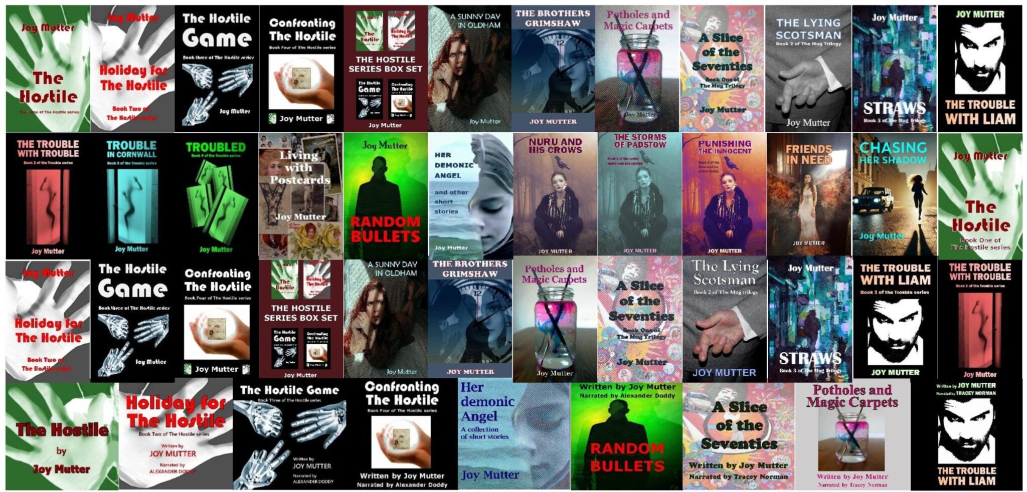 Joy Mutter, author – Author of Random Bullets , The Hostile, Holiday ...